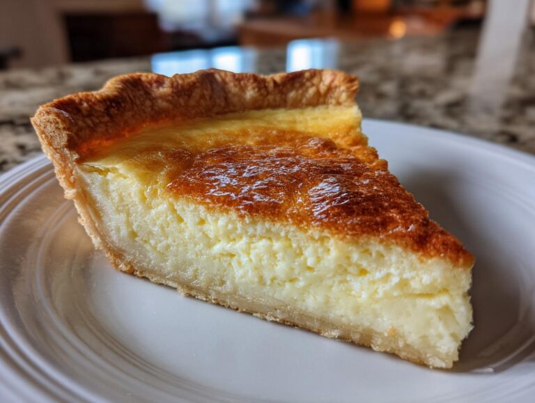 Amazing custard pie: 1 simple trick