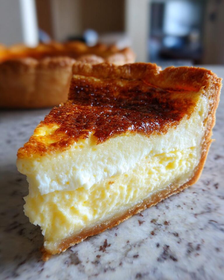 Amazing custard pie: 1 simple trick