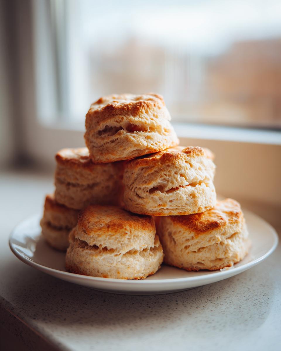 Amazing 3 Flaky Buttermilk Biscuits